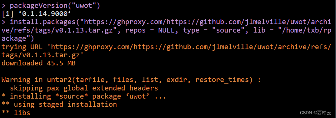 在rstudio-server中使用R包的不同版本 | xiyoucloud