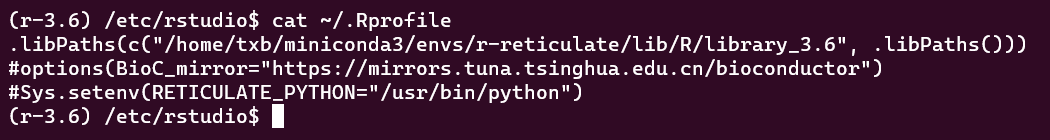 切换rstudio-server中的R | xiyoucloud